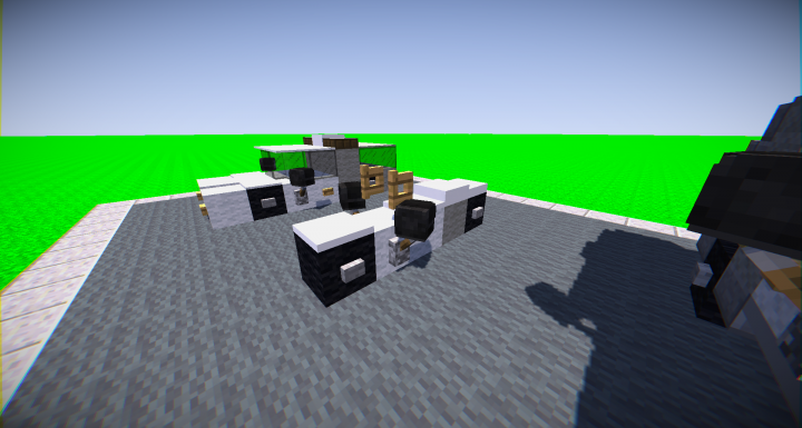 Police Car Pack Minecraft Map