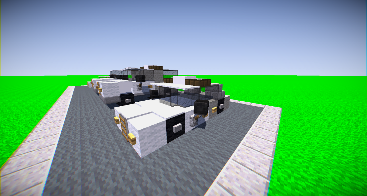Police Car Pack Minecraft Map