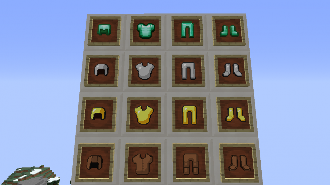 Mint Chocolate Chip Fog 1.8 Minecraft Texture Pack