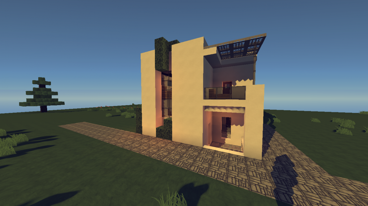 Modern Buildings#2 Small House Minecraft Map