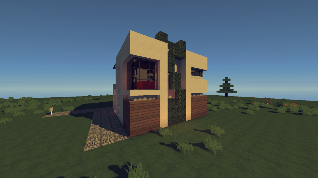 Modern Buildings#2 Small House Minecraft Map