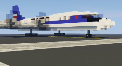 [1.5:1] Ilyushin Il-18V (1961-1977 LOT Polish Airlines) Minecraft Map