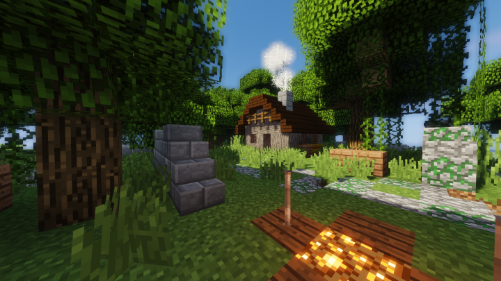 Forest Outpost (Small PvP map) Minecraft Map