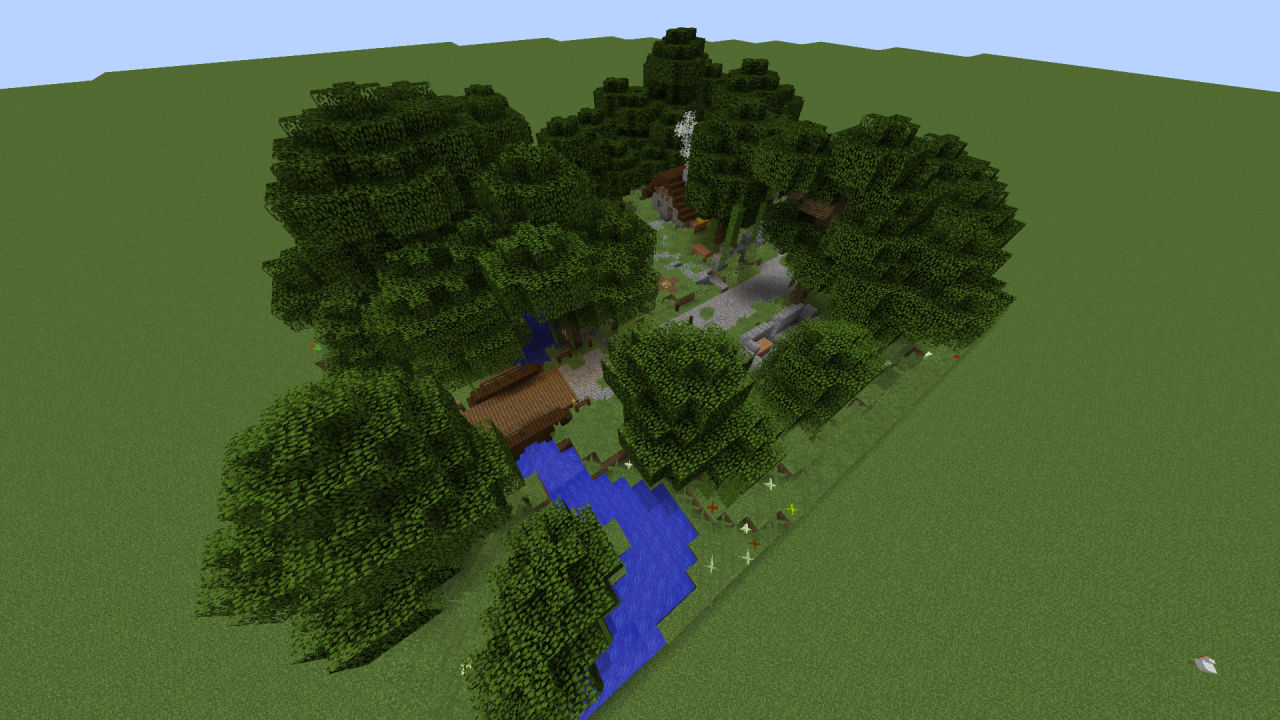 Forest Outpost (Small PvP map) Minecraft Map