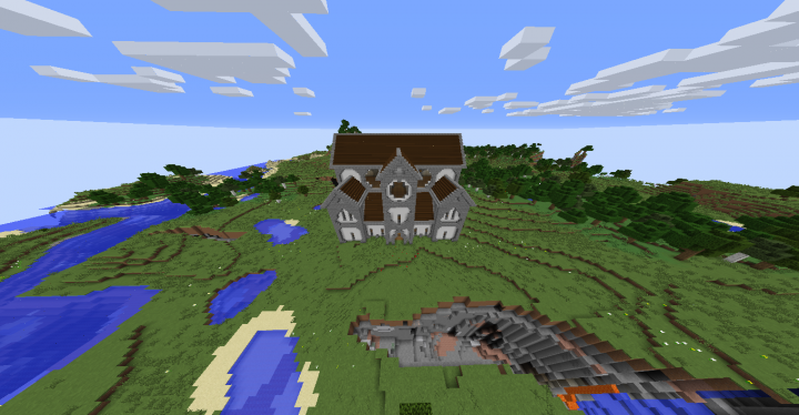 Townhall Valmere - Solarcraft Project. Minecraft Map