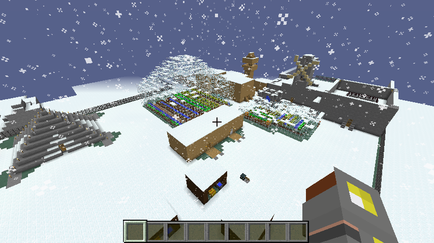 Snow Village Minecraft Map