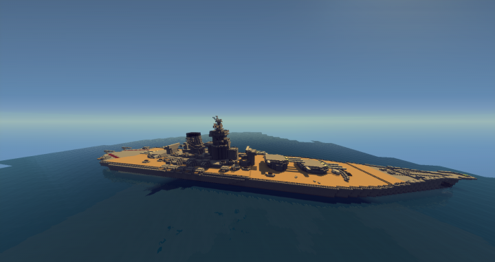IJN Yamato Minecraft Map