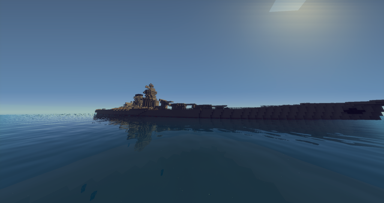 IJN Yamato Minecraft Map