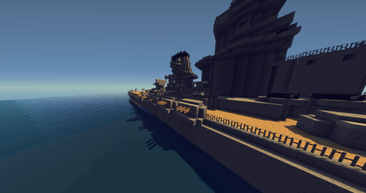 IJN Yamato Minecraft Map