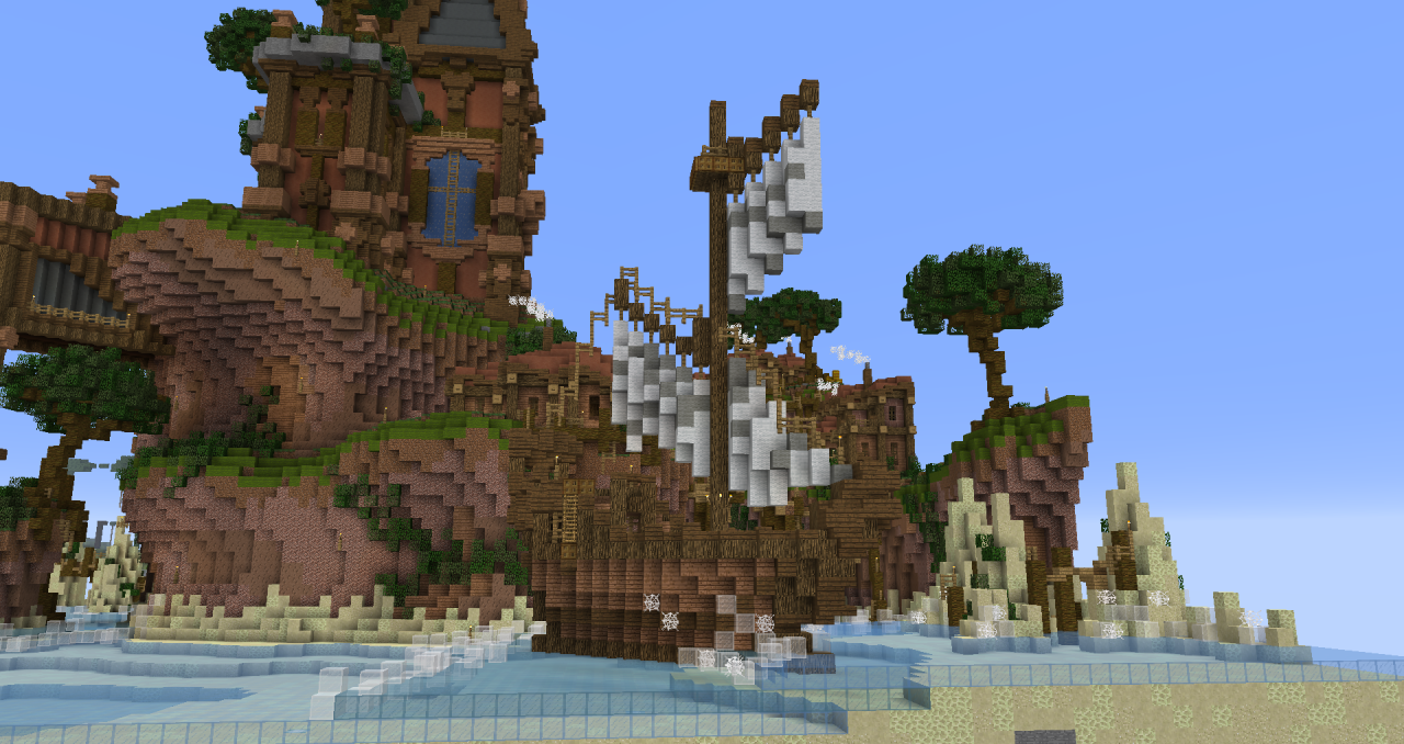 Tropical Village Minecraft Map