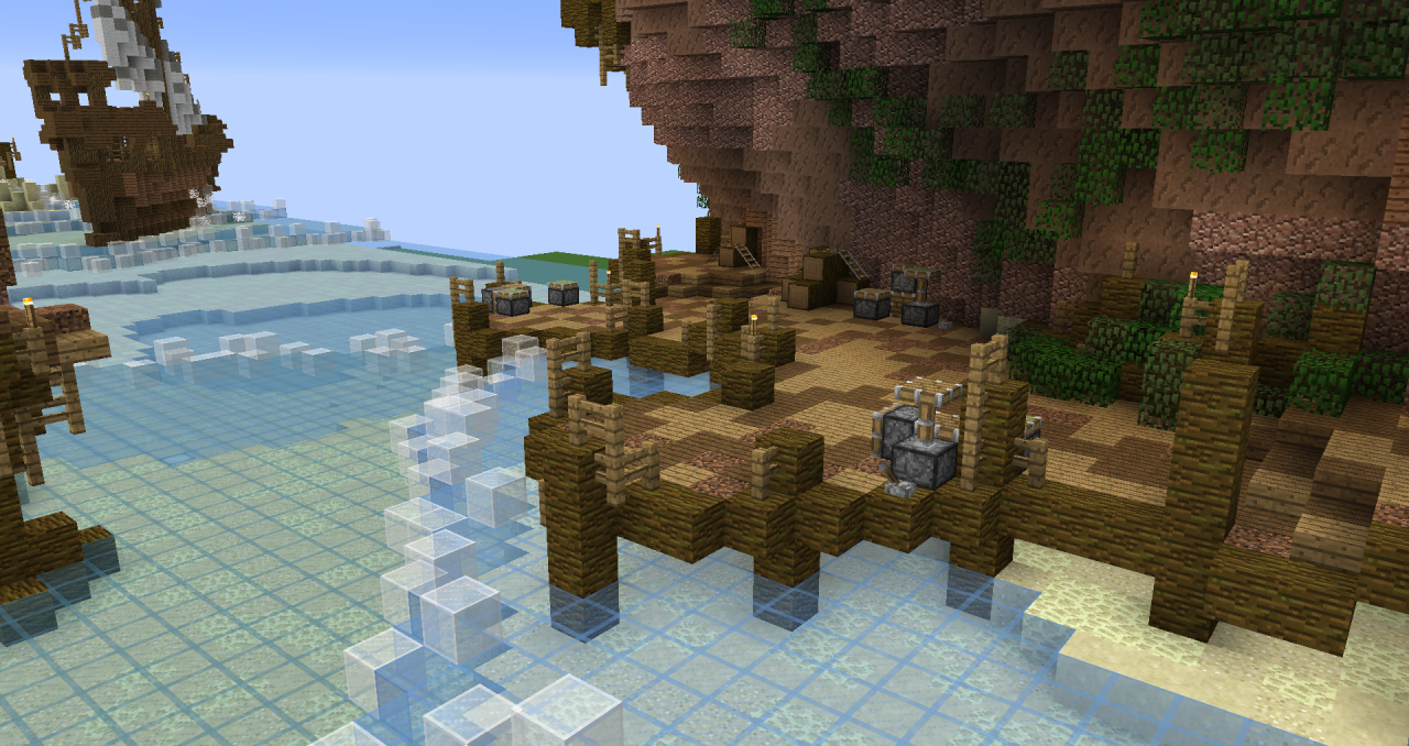 Tropical Village Minecraft Map