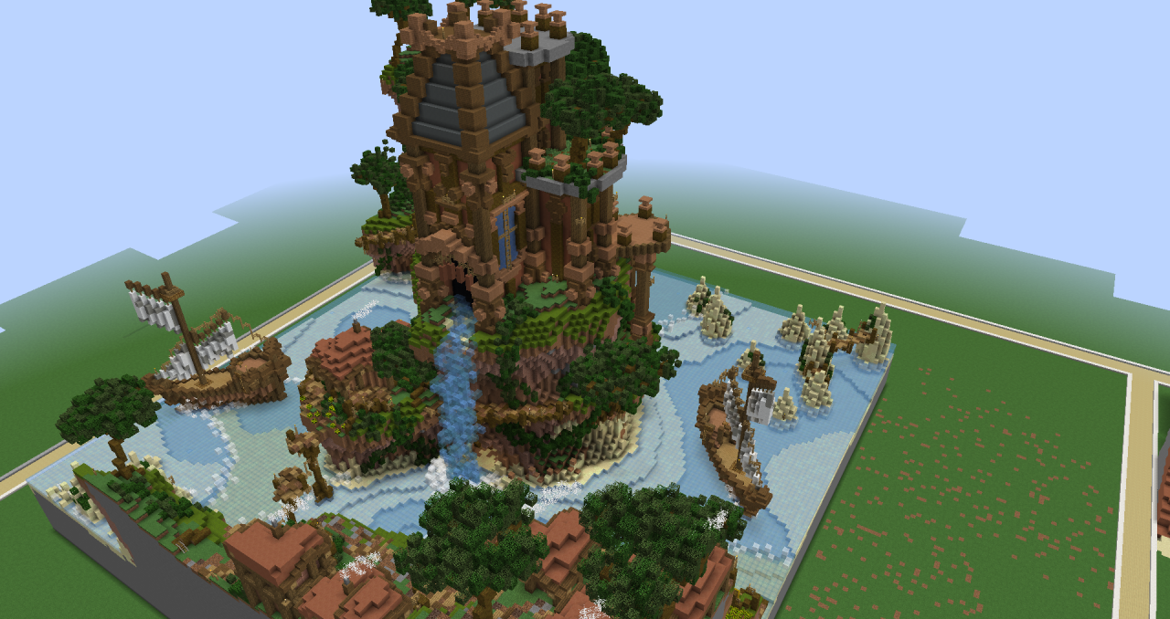 Tropical Village Minecraft Map