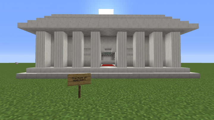 The Bank of Minecraft Minecraft Map