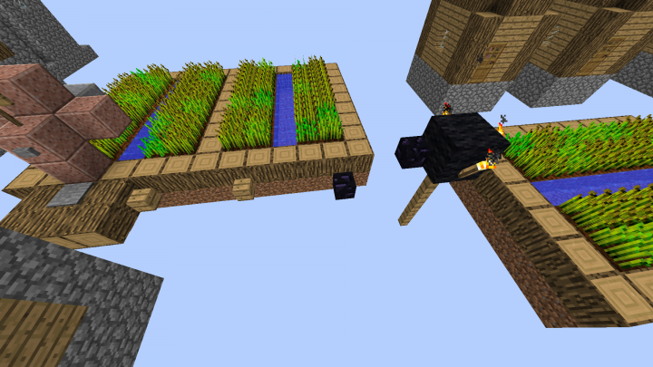 Chisels and Tiny Tiles Parkour Minecraft Map