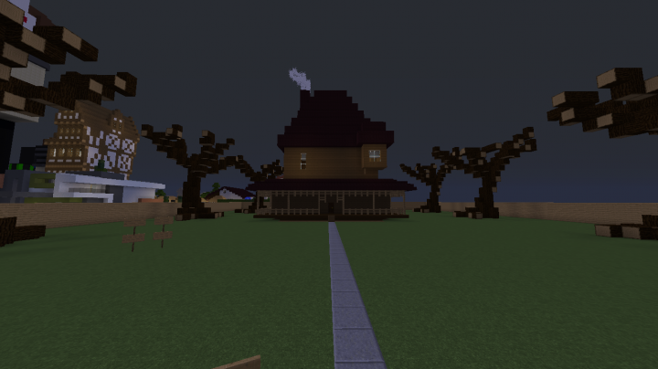 Monster House Minecraft Map
