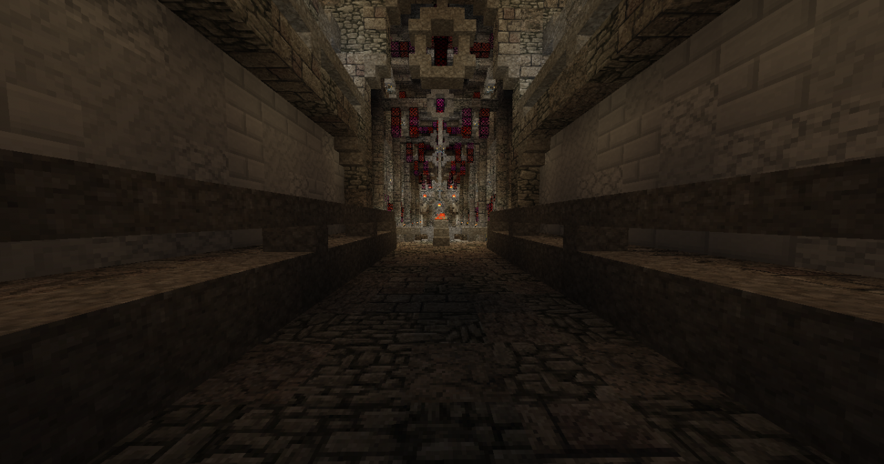 Drûedain Iaur-thamas - Great Olden Hall of the Drû-folk Minecraft Map