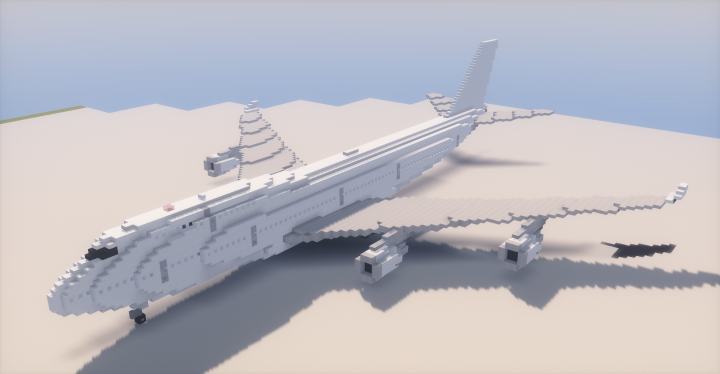 Boeing 747 - 400 Minecraft Map