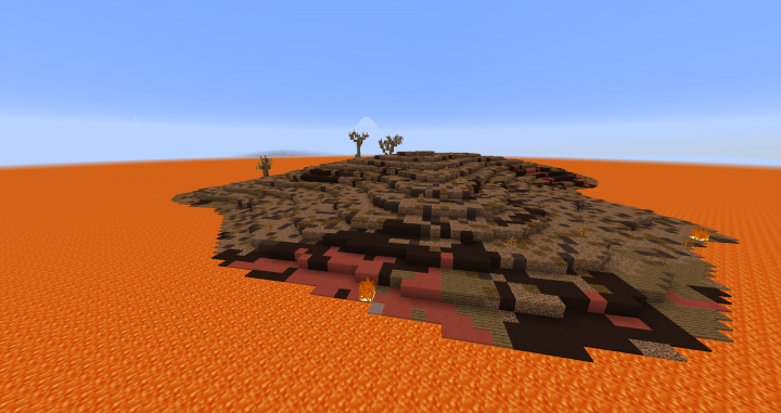 Hell world Minecraft Map