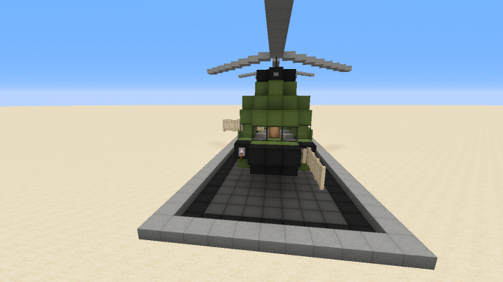 Boeing CH-47 Chinook Minecraft Map