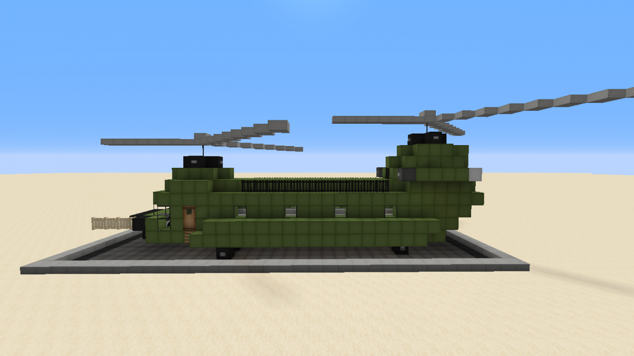 Boeing CH-47 Chinook Minecraft Map