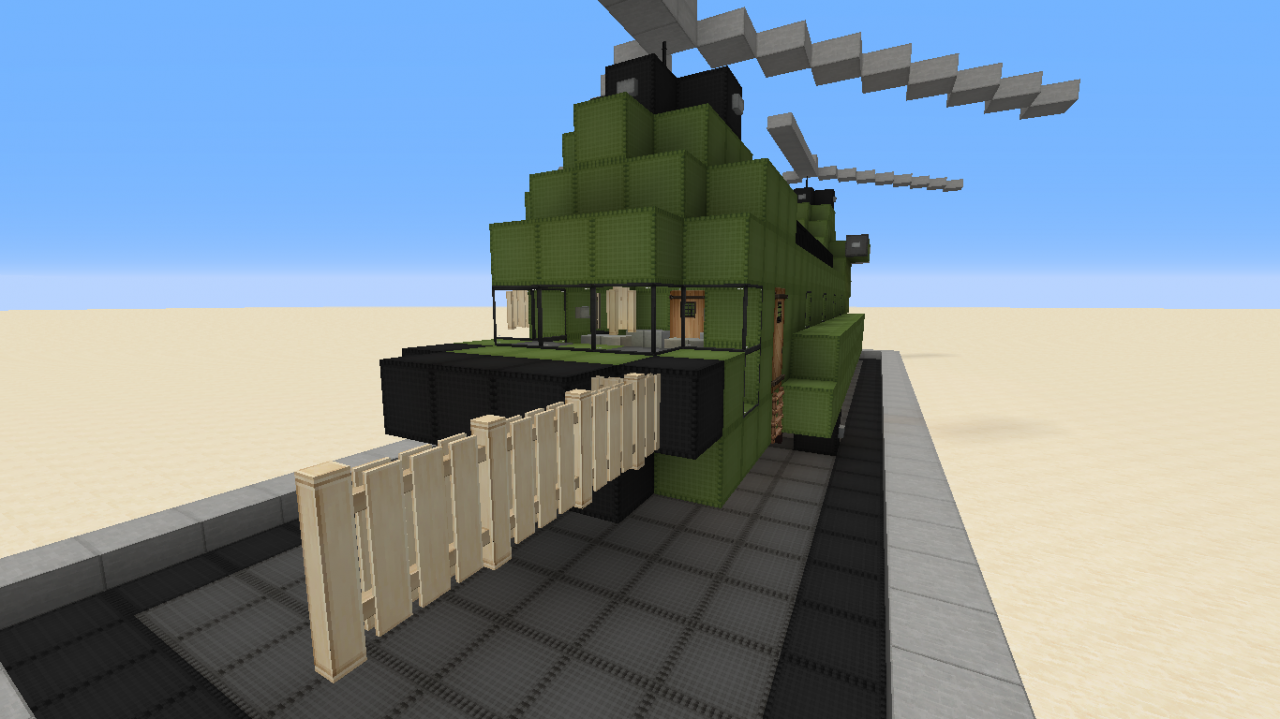 Boeing CH-47 Chinook Minecraft Map