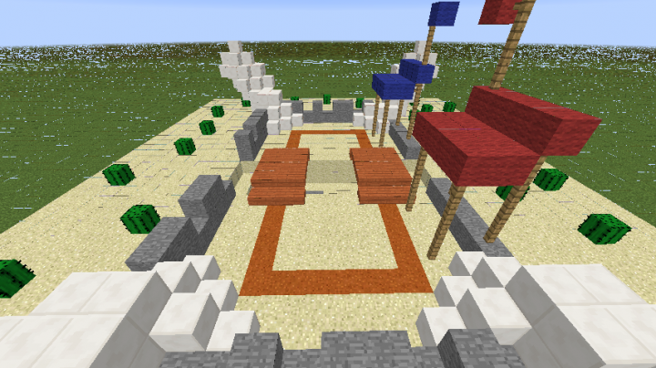 Clash Royale Arena 2 Minecraft Map