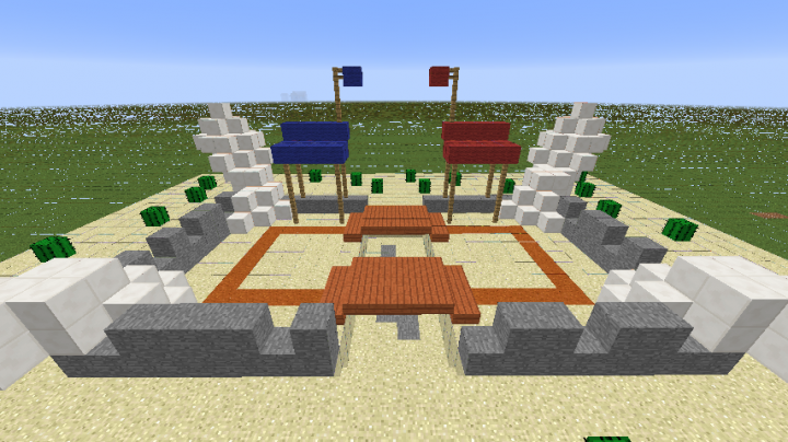Clash Royale Arena 2 Minecraft Map