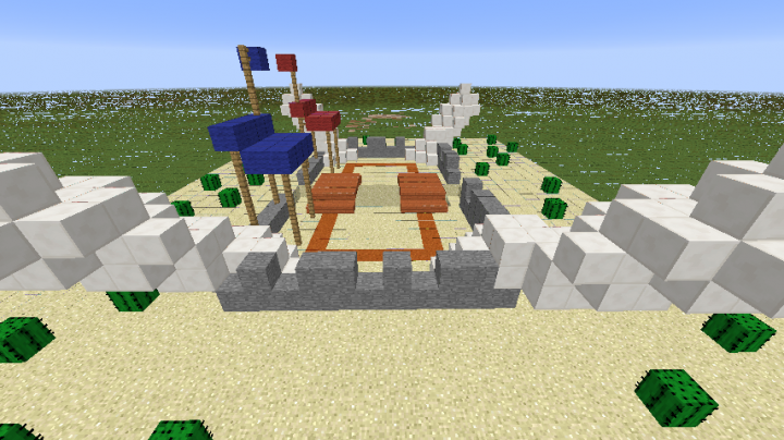 Clash Royale Arena 2 Minecraft Map