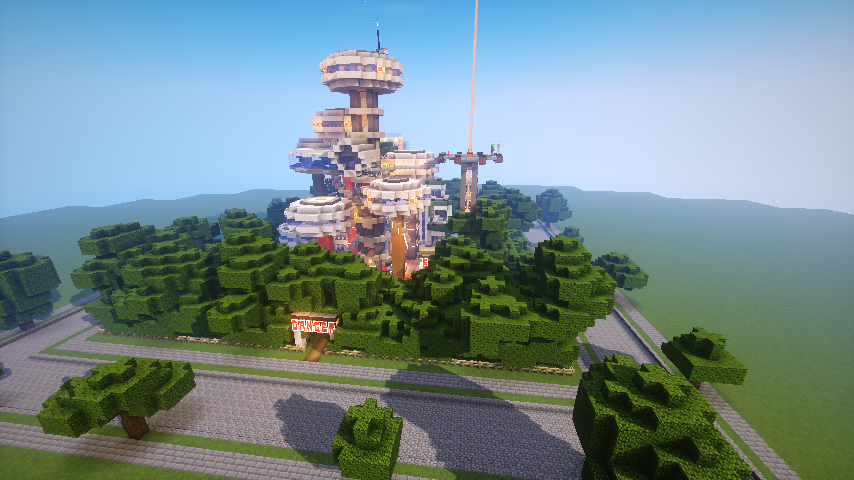 Ronknife's Science Research Center Minecraft Map