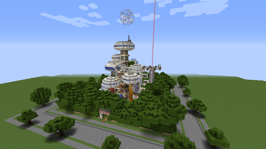 Ronknife's Science Research Center Minecraft Map
