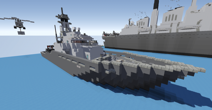 River Class Patrol Ship Minecraft Map