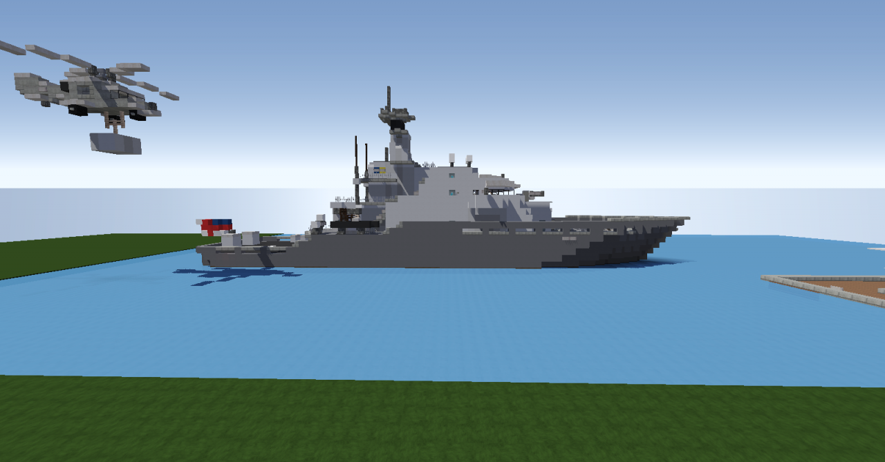River Class Patrol Ship Minecraft Map