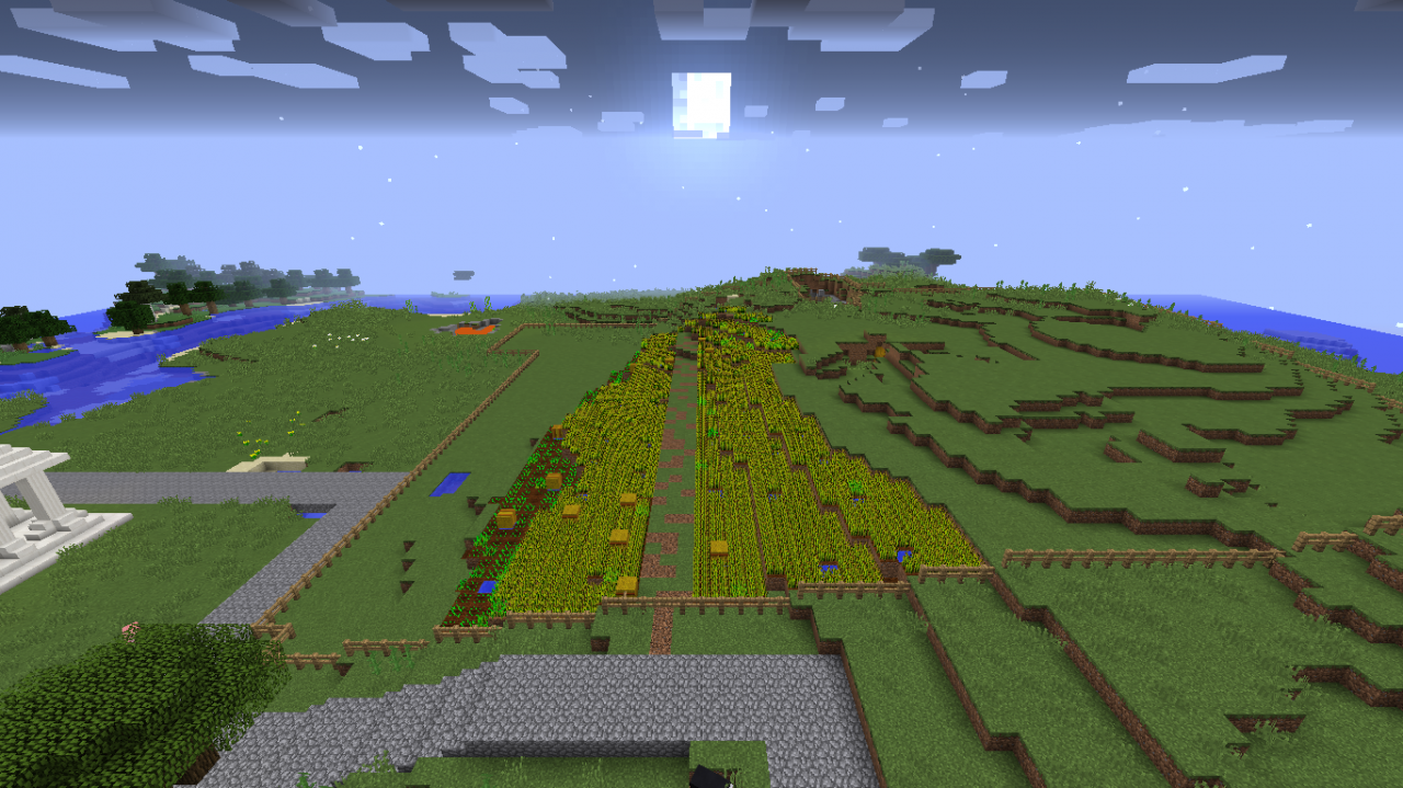 the land of DIGG Minecraft Map