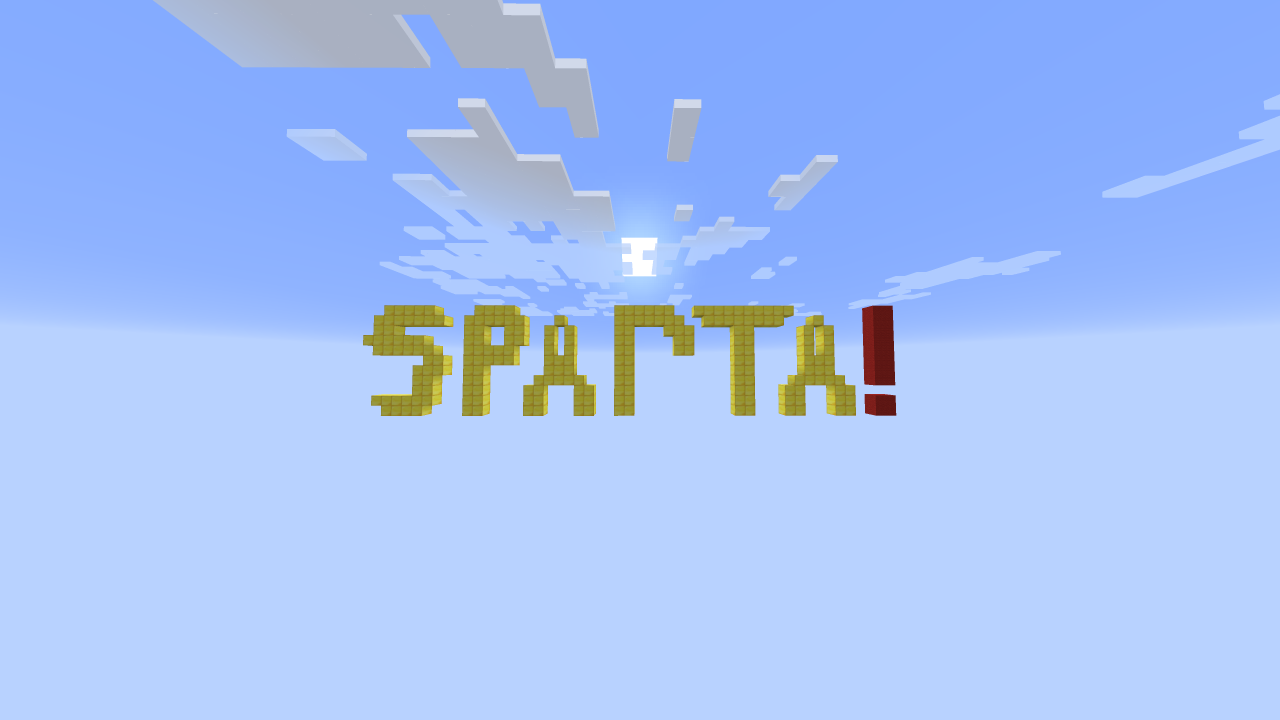 Sparta! Minecraft Map