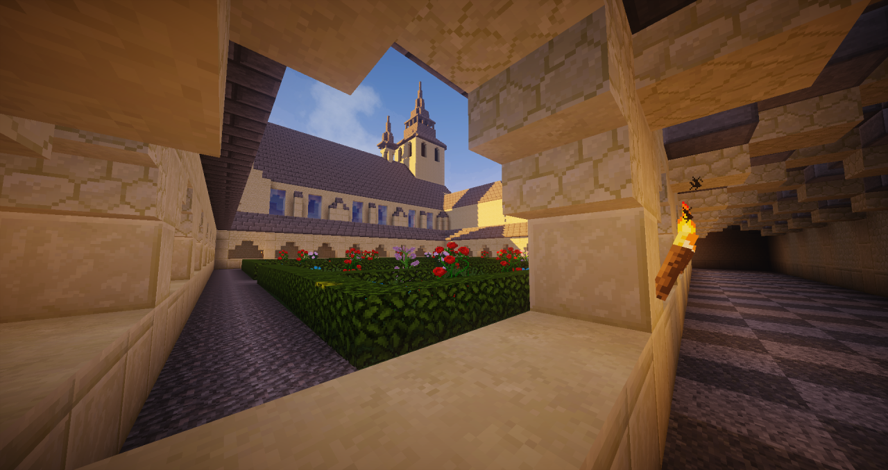 Fontevraud's Royal Abbey Minecraft Map