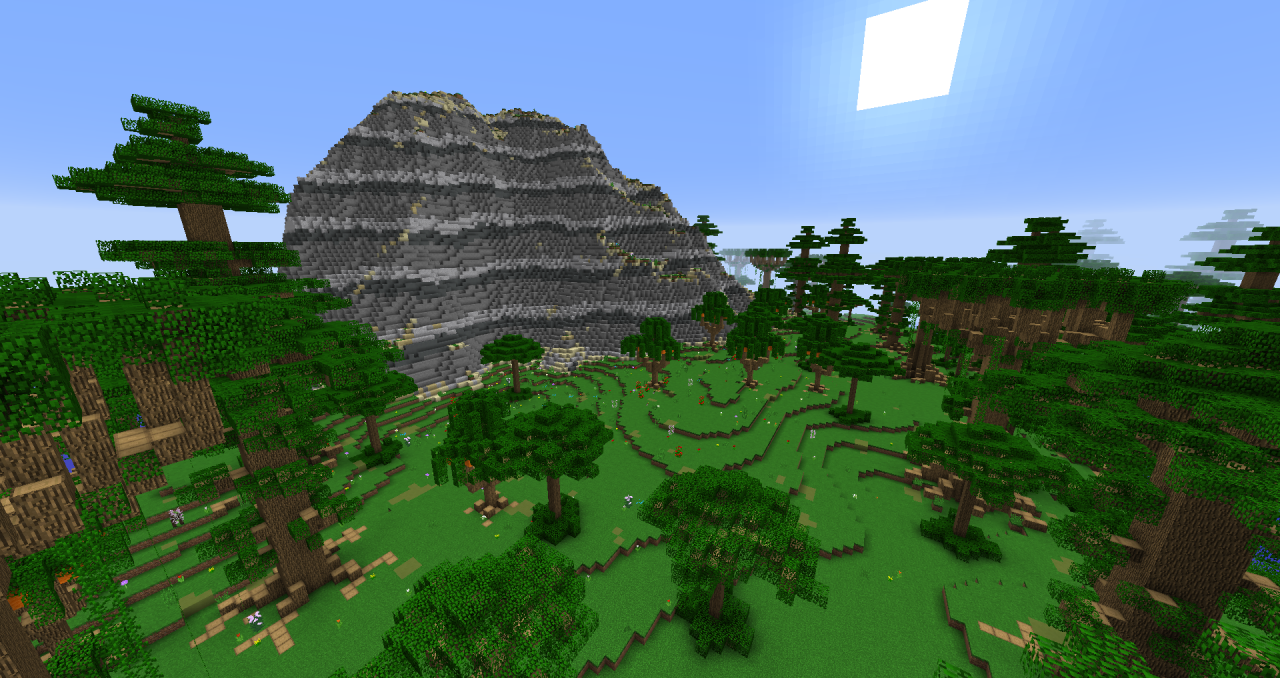 Jungle island Minecraft Map