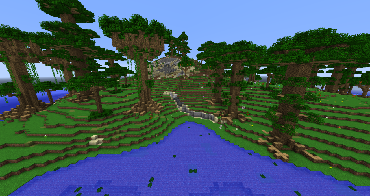Jungle island Minecraft Map