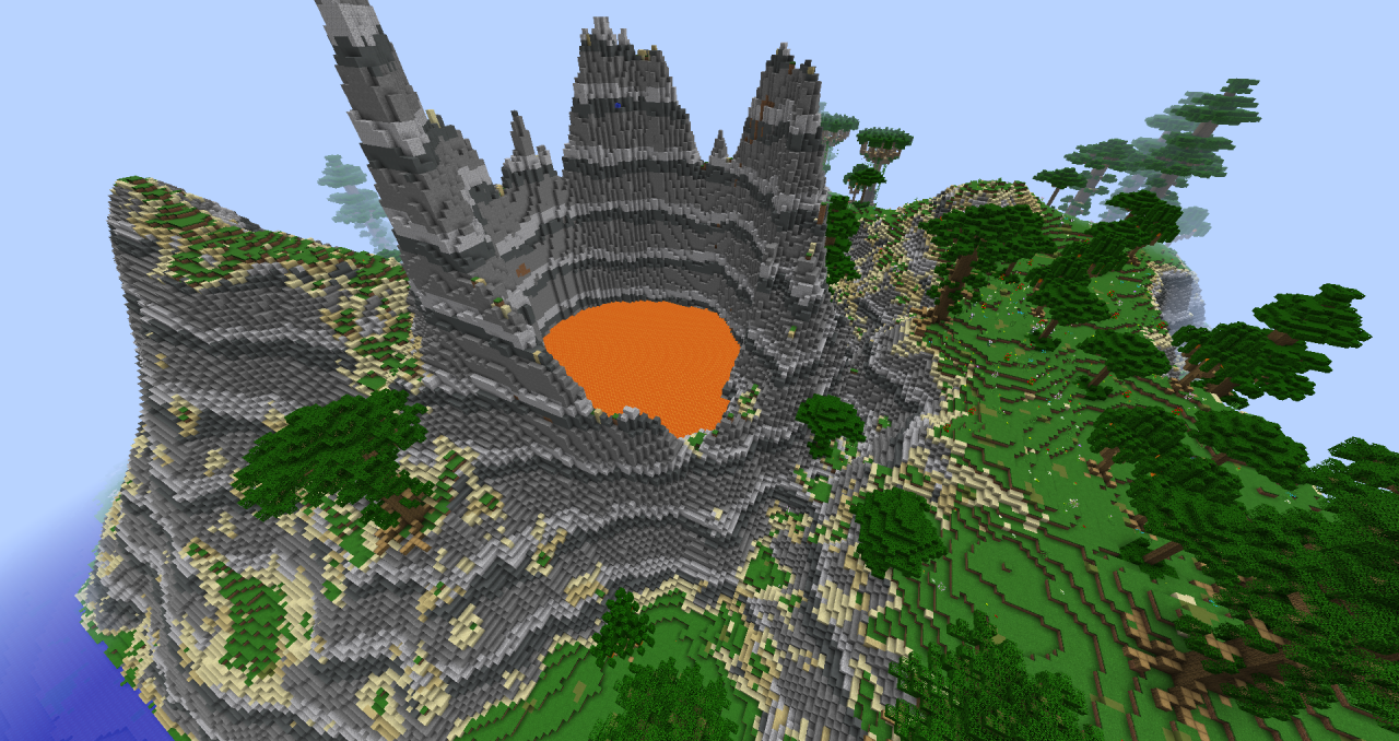 Jungle island Minecraft Map