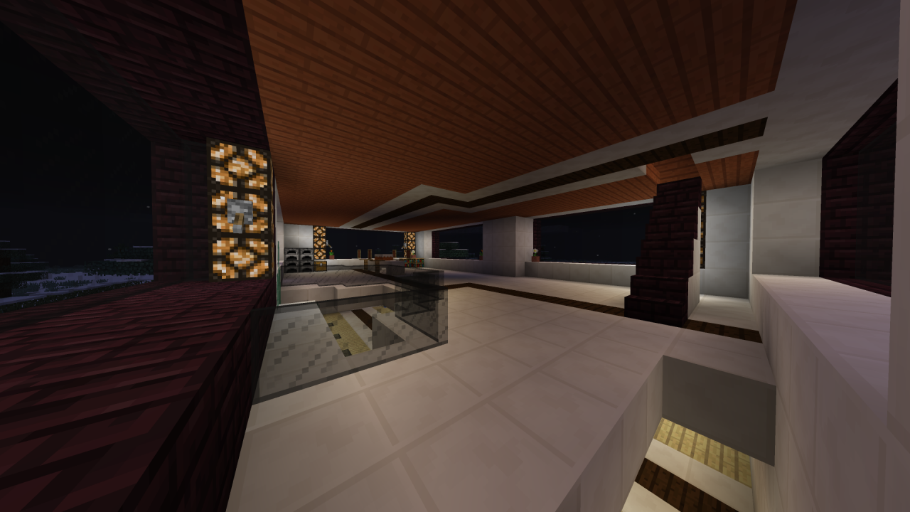 Basic modern house Minecraft Map