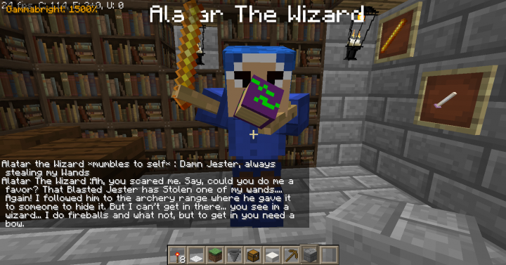 Wizard Quest Minecraft Map