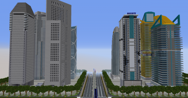 Project Singapore Minecraft Map
