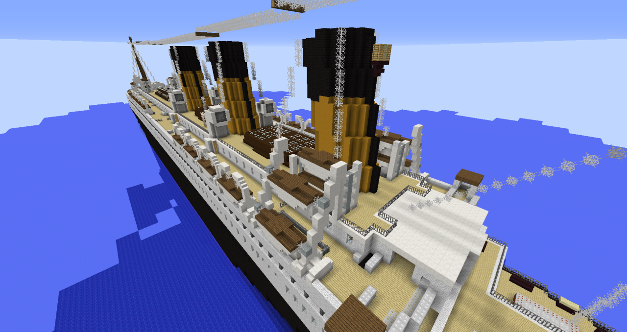 RMS Mercury Minecraft Map