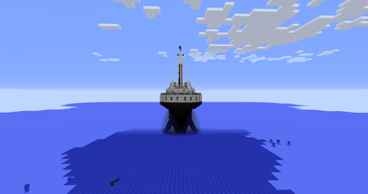 RMS Mercury Minecraft Map