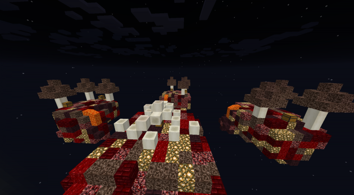 Nether Styled SkyWars Map Minecraft Map