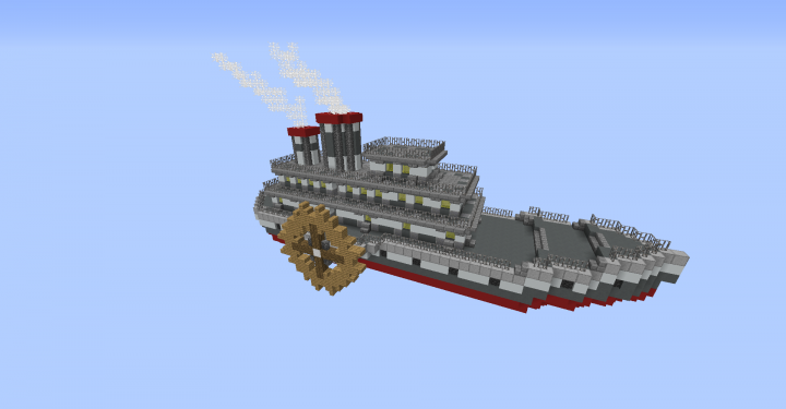 Steam Boat Minecraft Map