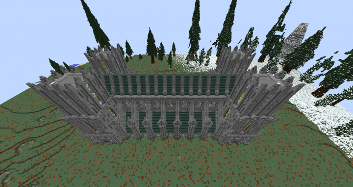 medieval cathédral Minecraft Map