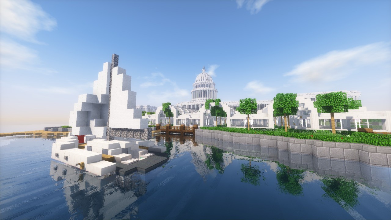 Expedite Network - Towny Spawn Minecraft Map
