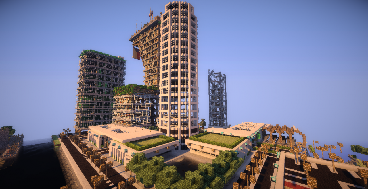 New Research Center & Park Minecraft Map