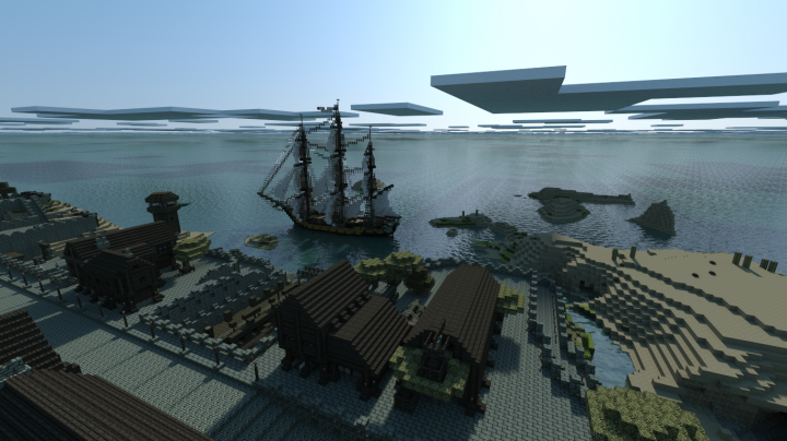 City of Cotardia (Napoleonic British town Minecraft Map