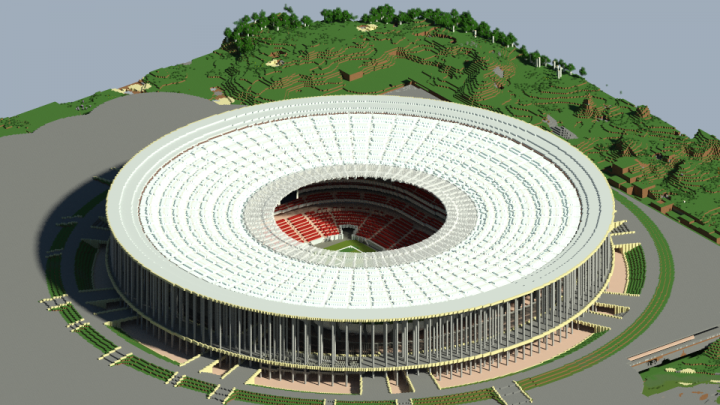 Brazil National Stadium revamp! Minecraft Map